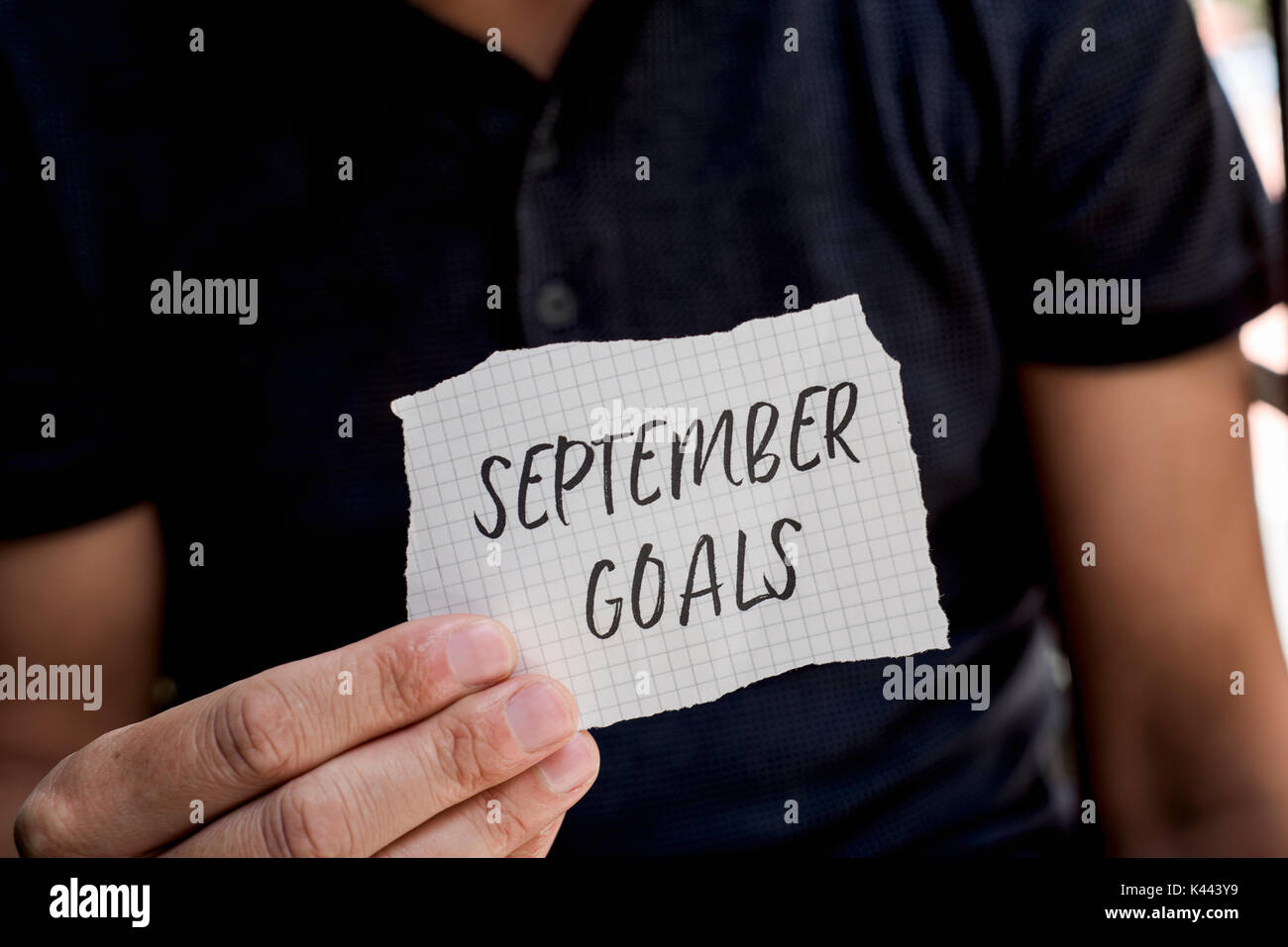 September goals hi-res stock photography and images - Alamy