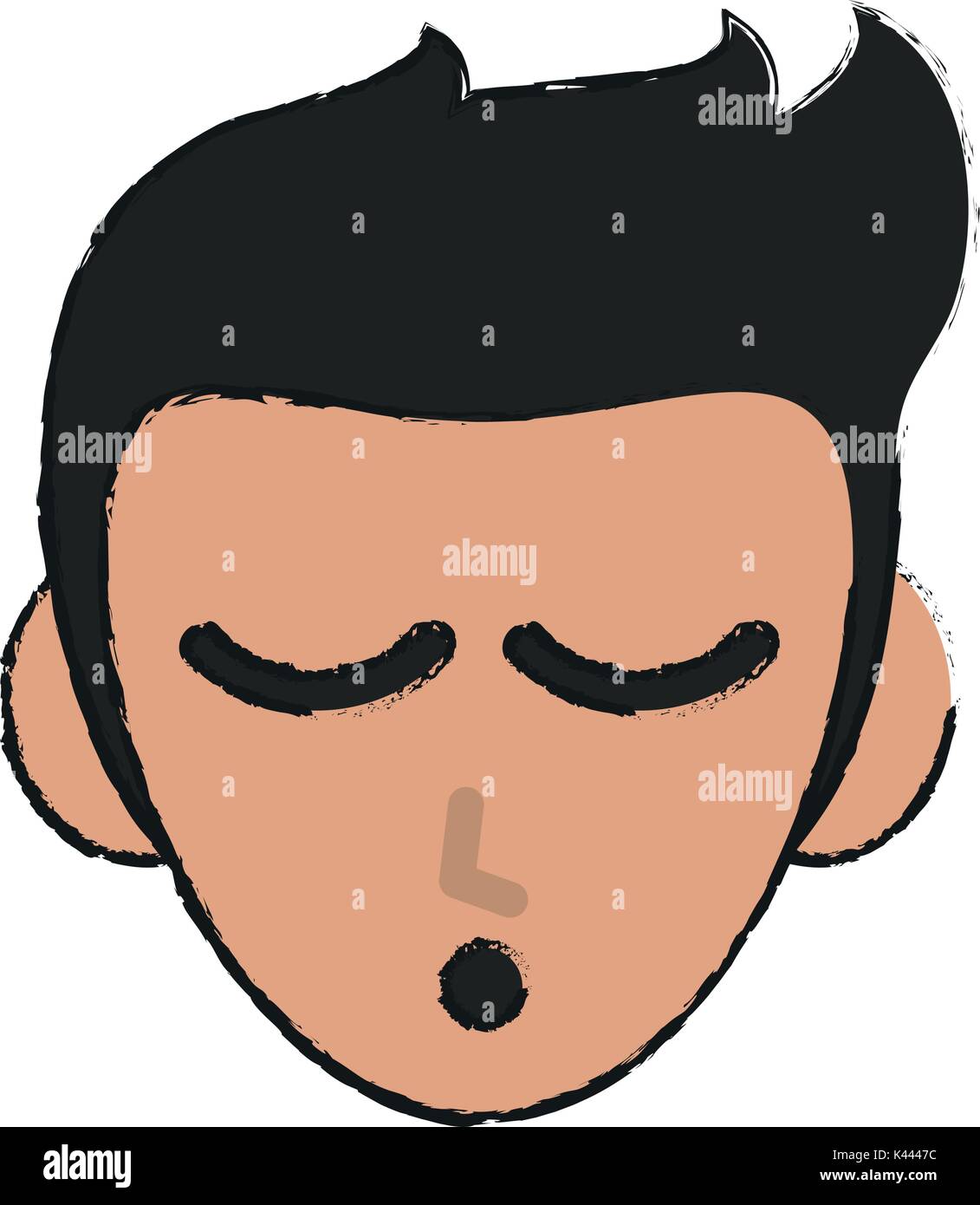 Man cartoon sleeping Stock Vector Image & Art - Alamy