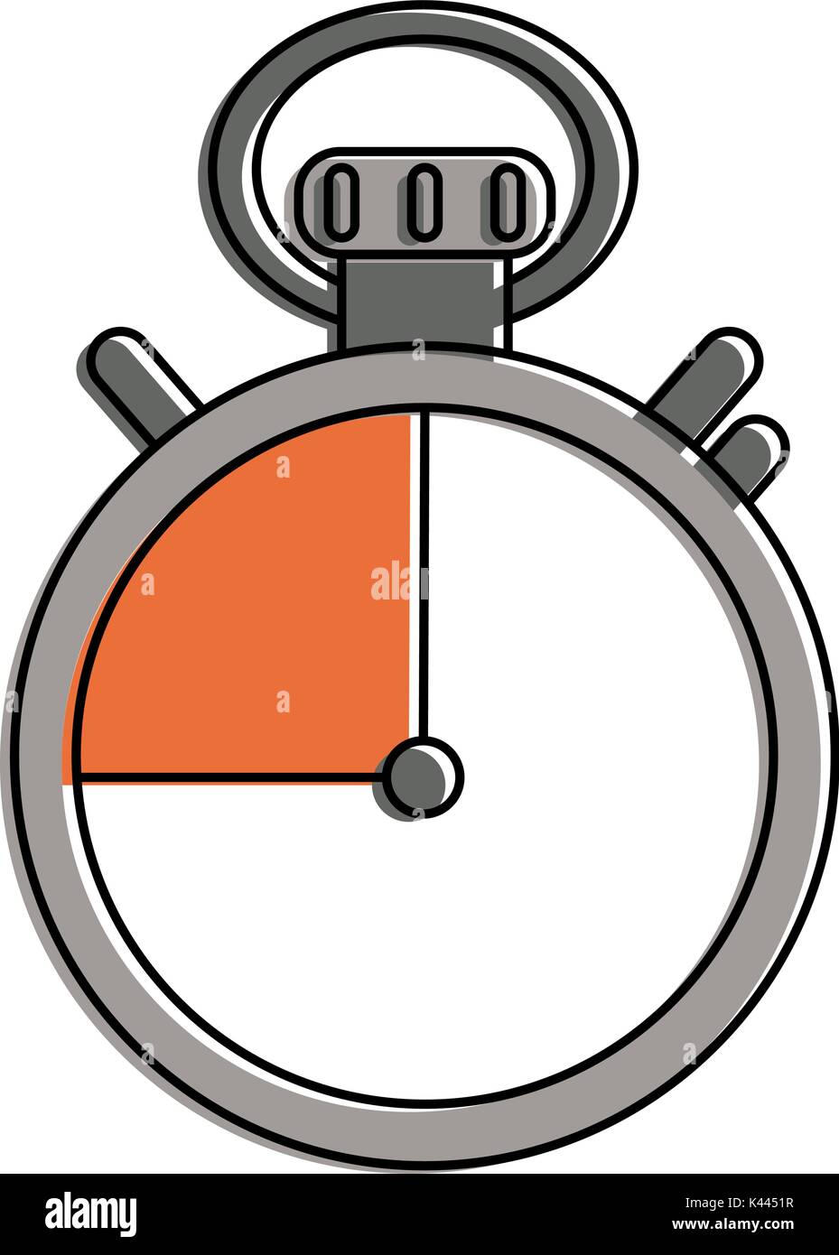 Chronometer timer isolated Stock Vector Image & Art - Alamy