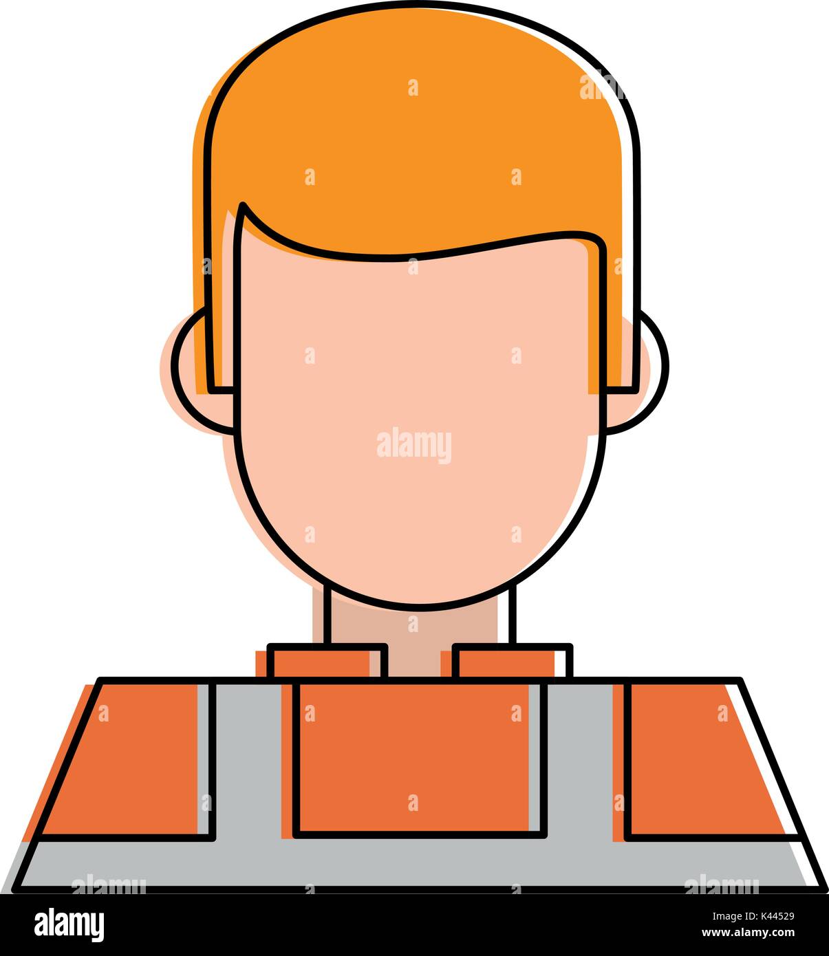 Man faceless cartoon Stock Vector Image & Art - Alamy