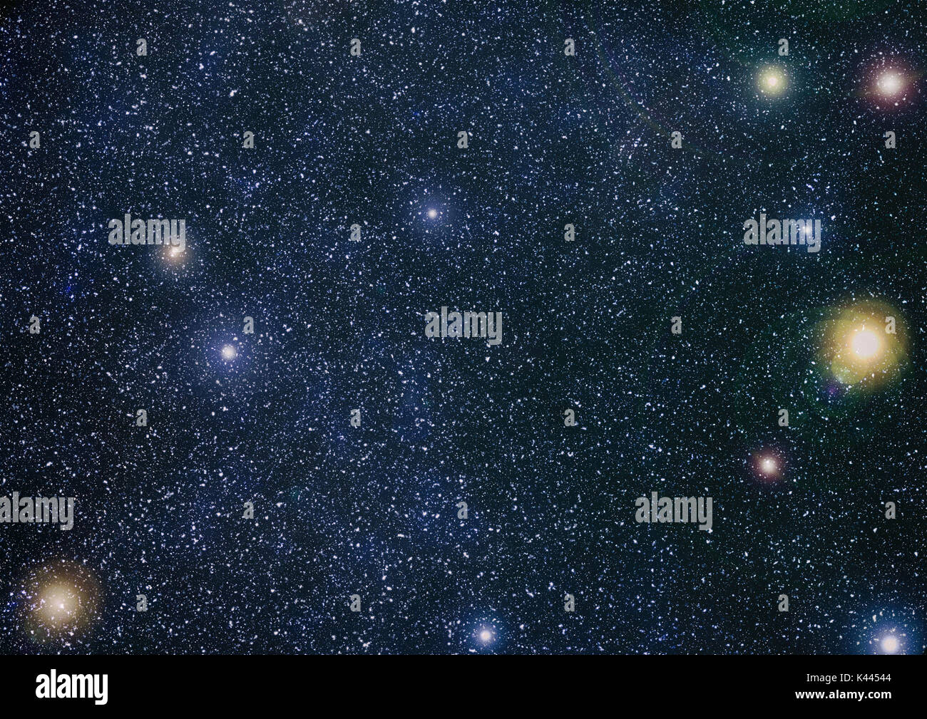 Colorful Starry Night Sky Outer Space background Stock Photo - Alamy