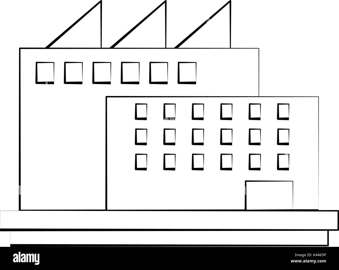 Factory Sketch High Resolution Stock Photography and Images - Alamy