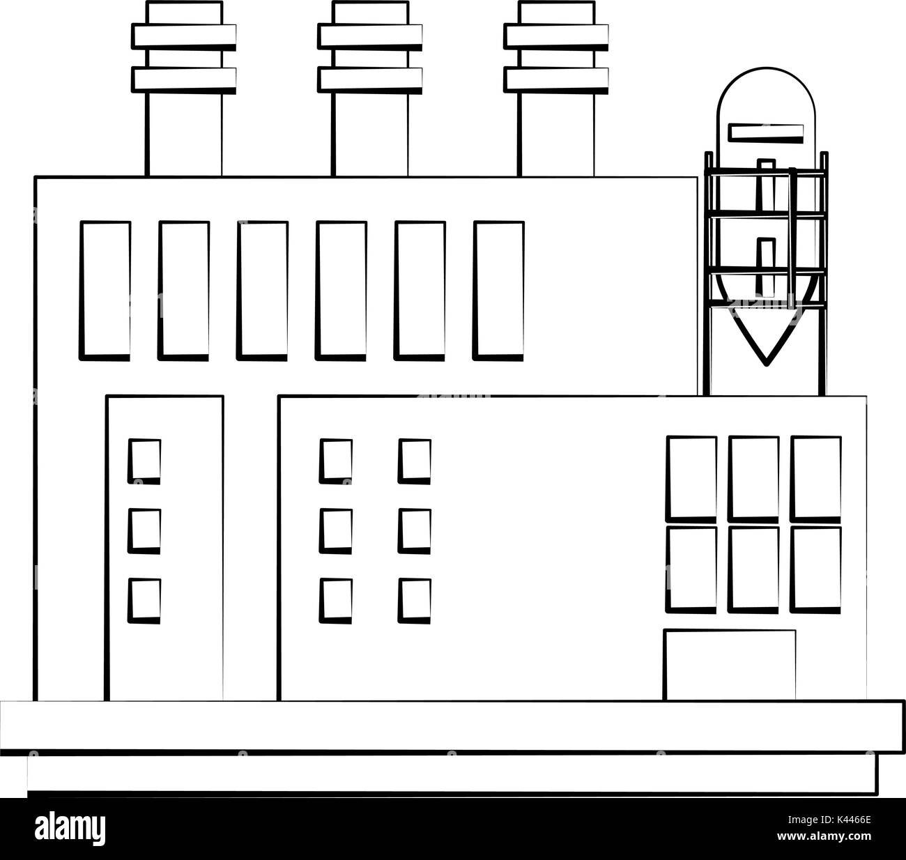 Factory Sketch High Resolution Stock Photography and Images - Alamy