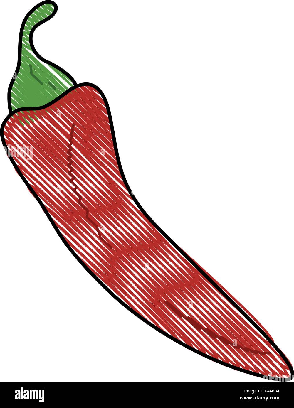 Natural hot chilli Stock Vector Image & Art - Alamy