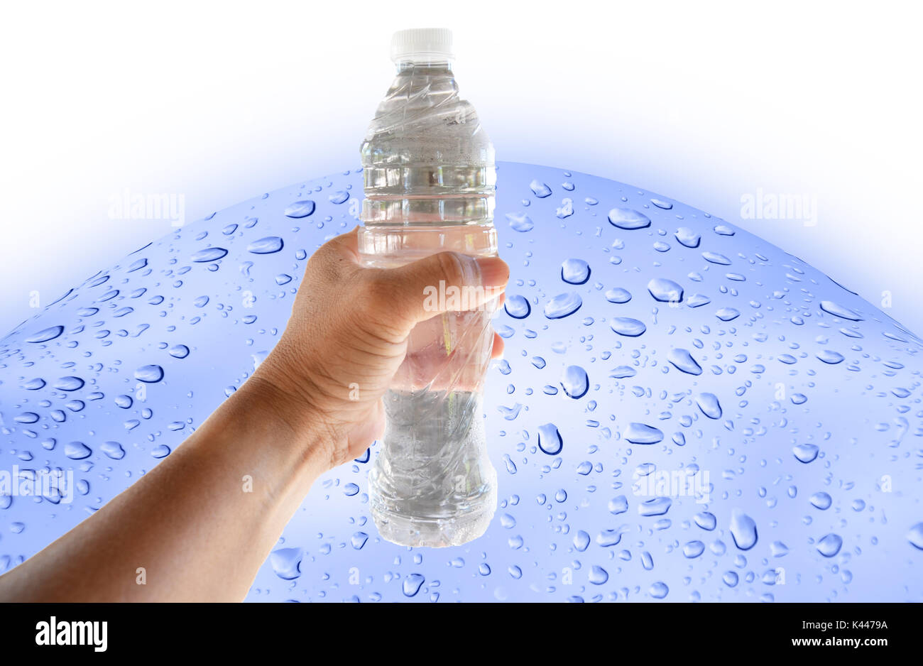 Hand for drinking water Stock Photo - Alamy