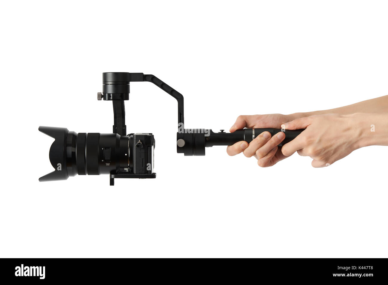 3-axis gimbals Stabilization System with Mirrorless Camera. Using this ...