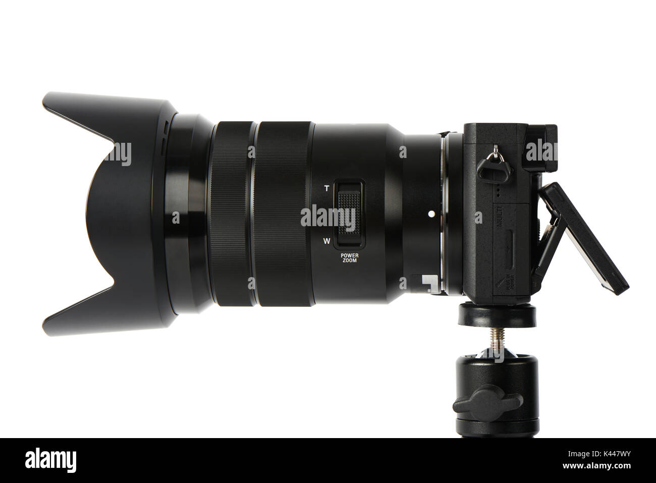 Mirrorless interchangeable lens camera Cut Out Stock Images & Pictures ...