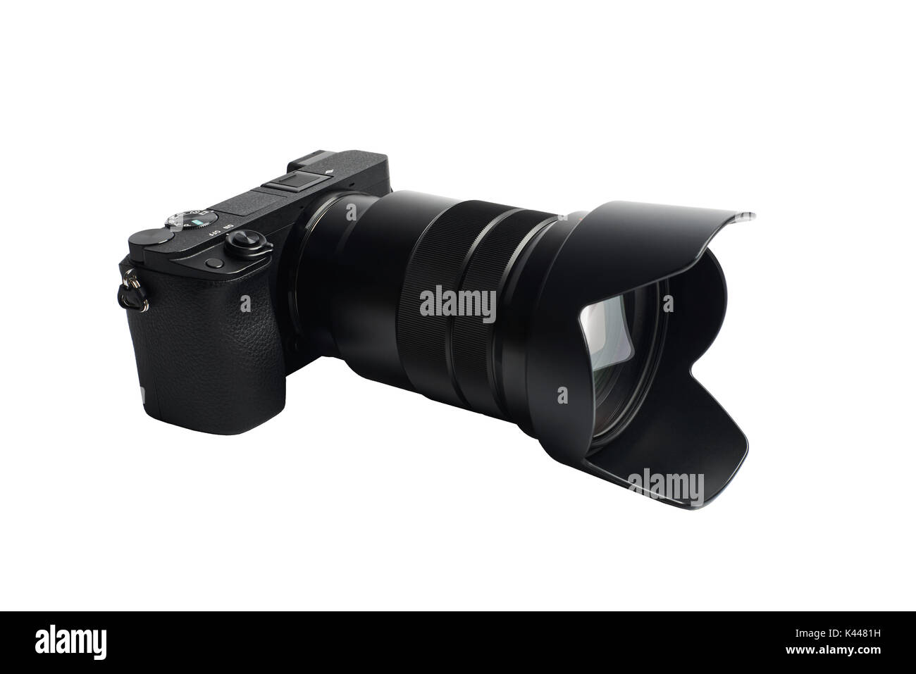 Mirrorless Digital Camera with Interchangeable Zoom Lens. Mirrorless ...