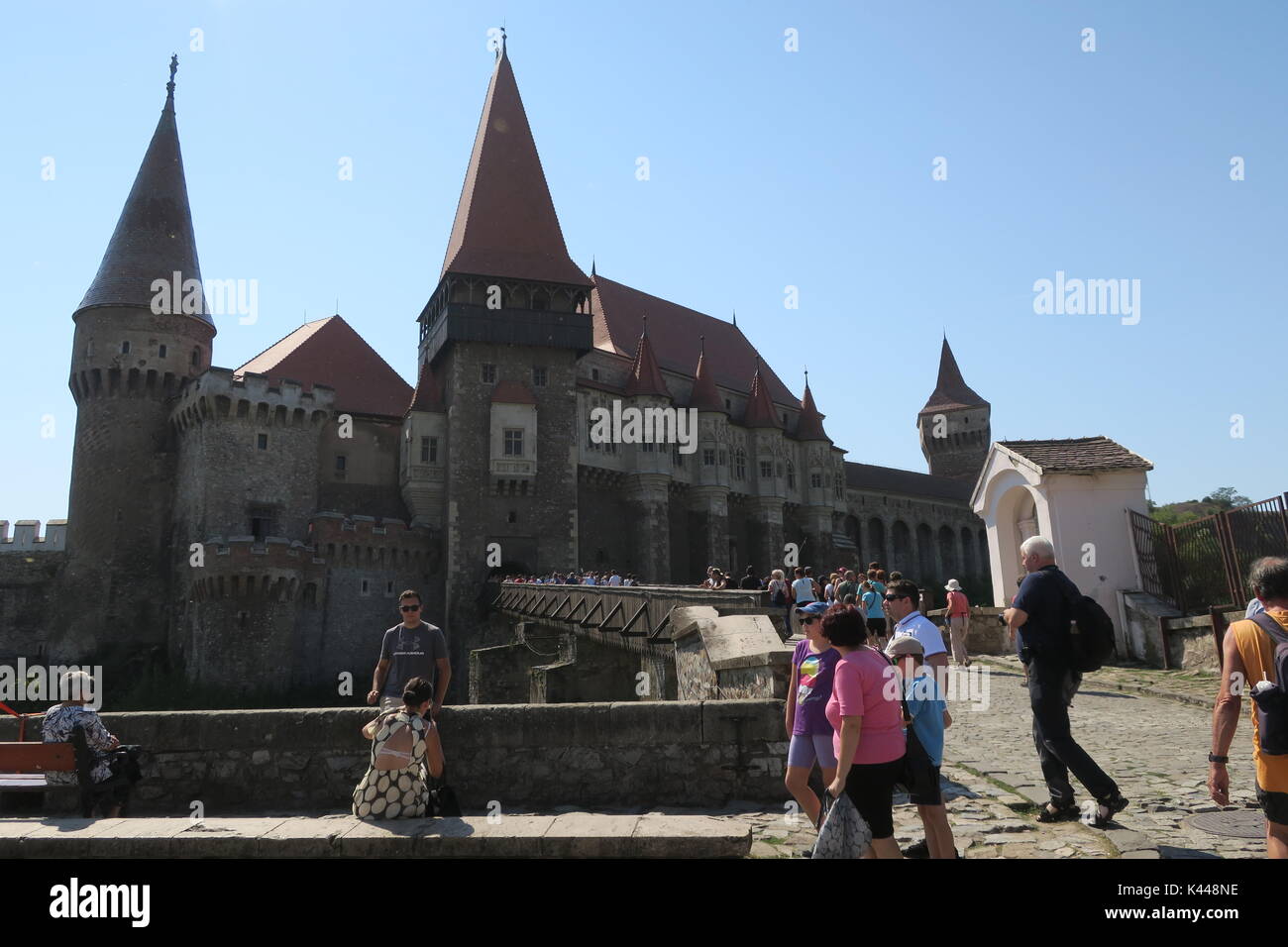 Corvin Castle, Hunyadi or Hunedoara Castle, one of the largest medieval ...