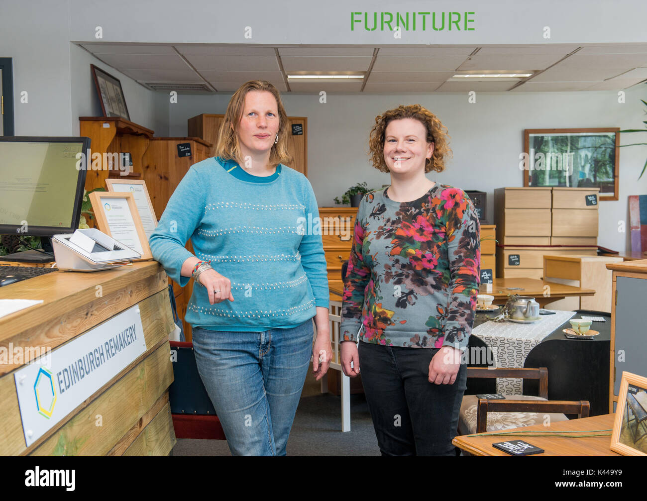 Picture: Edinburgh remakery - Leith Walk, Founder Sophie Unwin and ...
