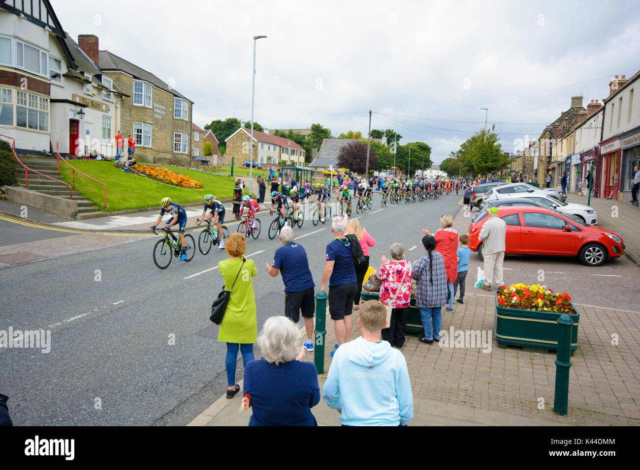 Tour of Britain Stage 2 Stock Photo - Alamy