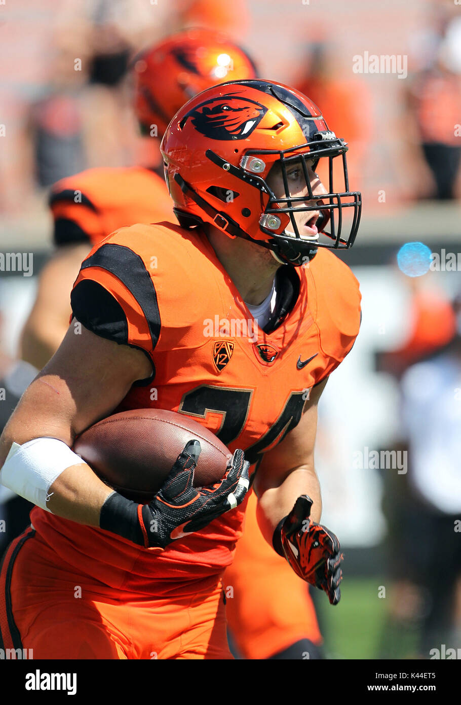 Reser Stadium, Corvallis, OR, USA. 02nd Sep, 2017. Oregon State Beavers ...
