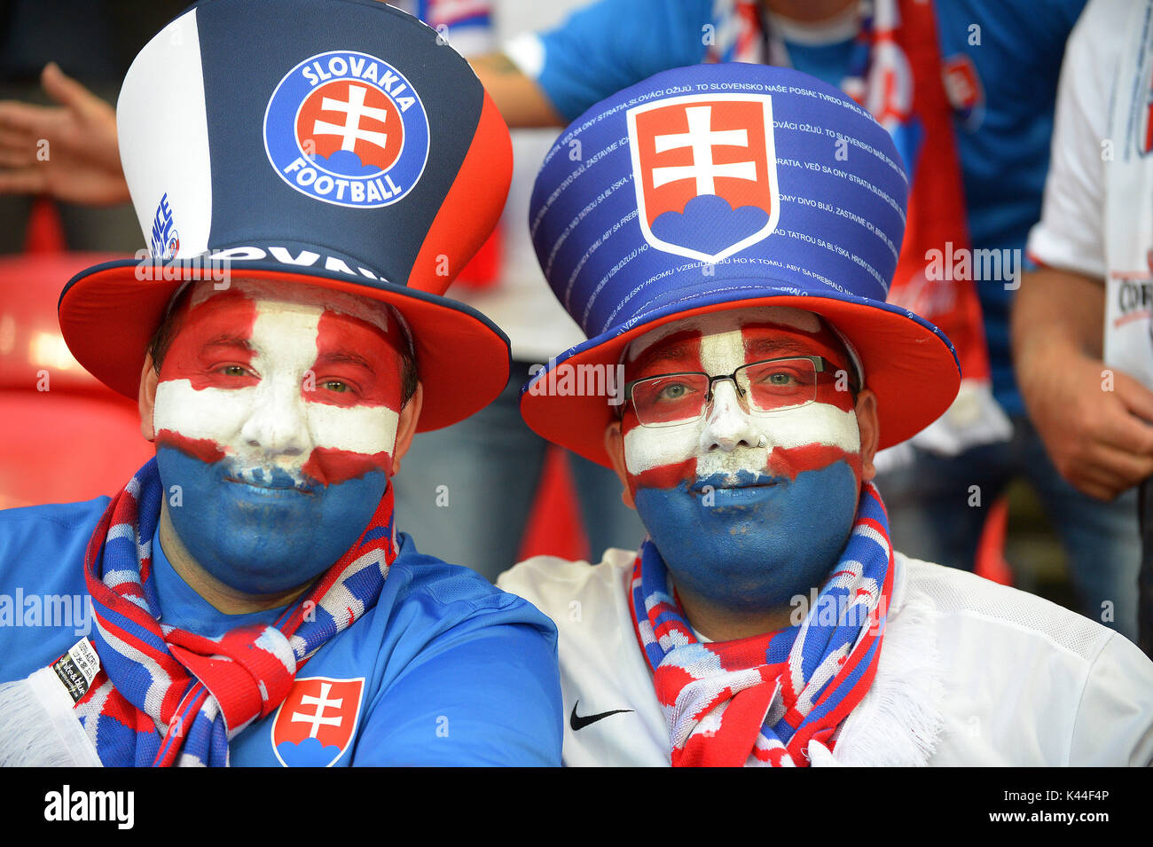 Slovakia football fans hi-res stock photography and images - Alamy