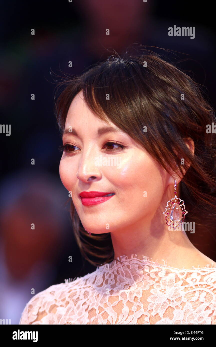 Venice, Italy. 4th September, 2017. Japanese Jun Ichikawa attends at ...