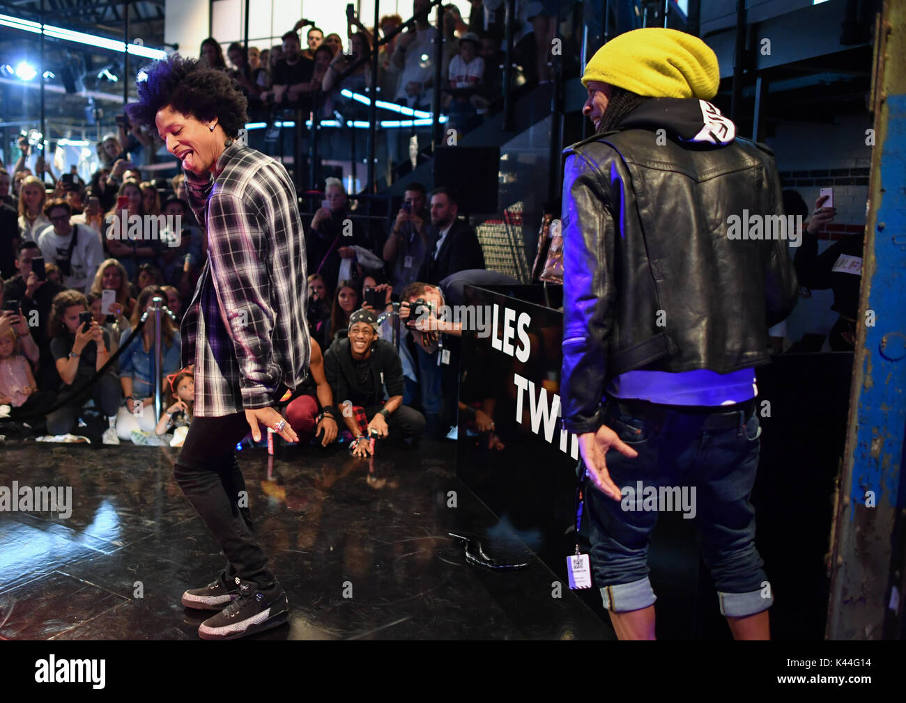 Laurent bourgeois and larry nicolas bourgeois hi-res stock photography ...