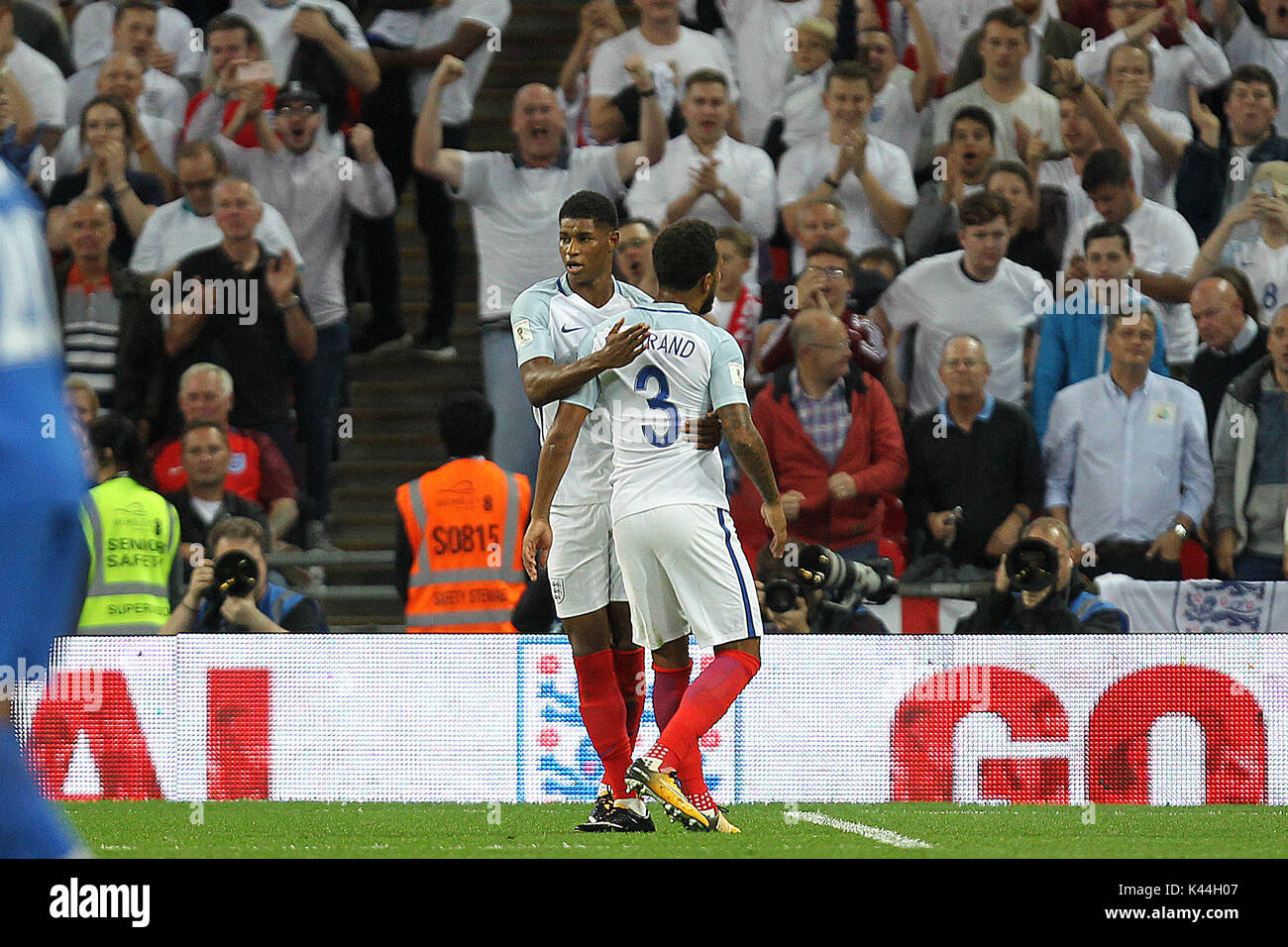 Marcus Rashford England Goal High Resolution Stock Photography and ...