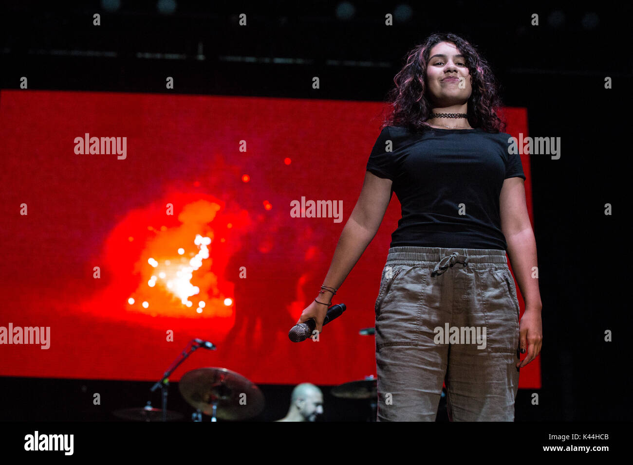 Vancouver, CANADA. 3rd Sep, 2017. Canadian singer-songwriter Alessia ...