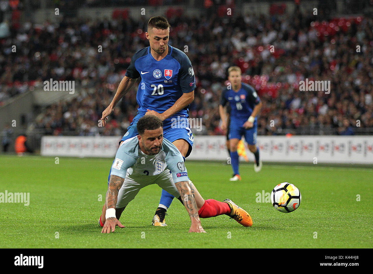 Kyle walker england world cup hi-res stock photography and images - Alamy