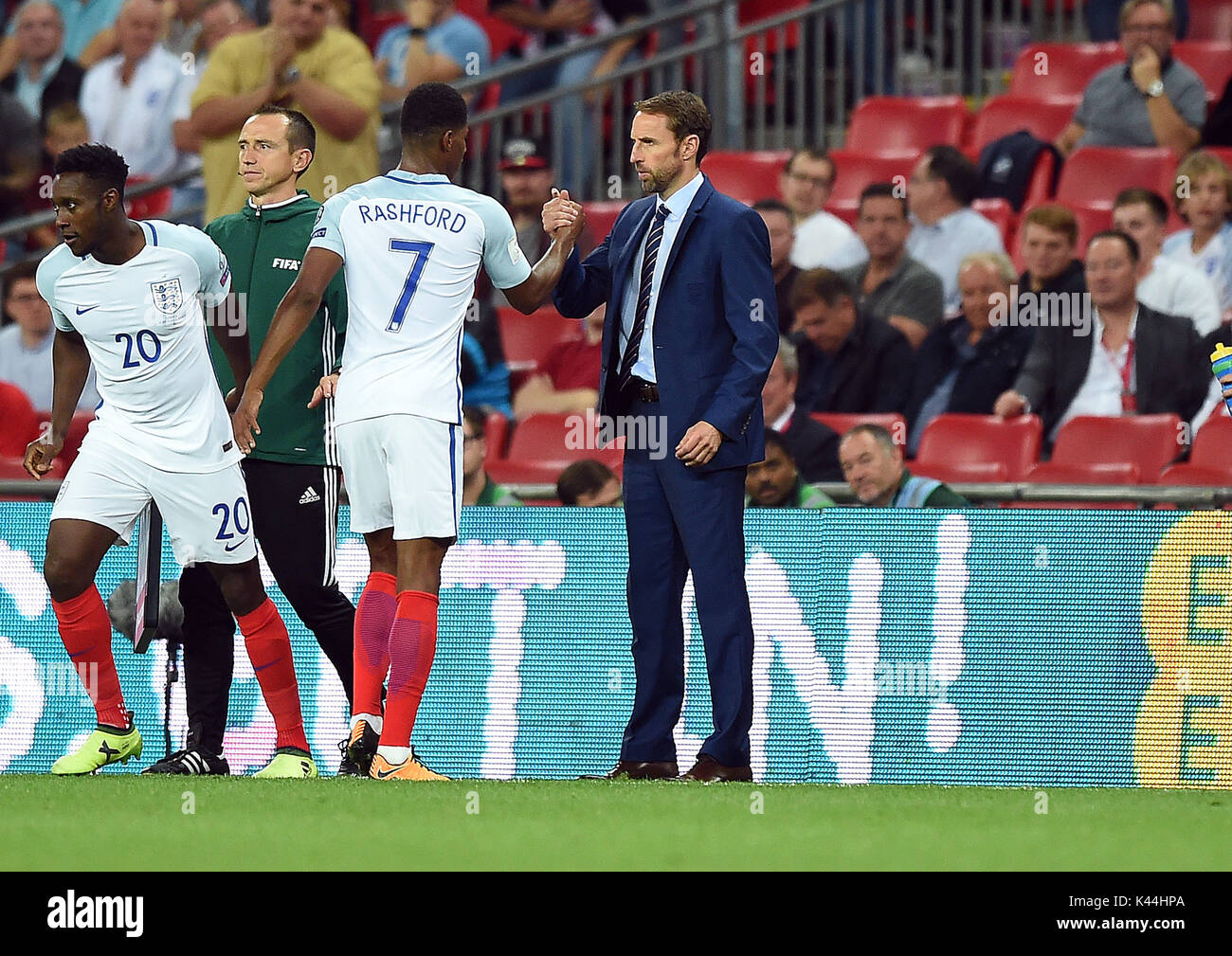 ENGLAND MANAGER GARETH SOUTHGA ENGLAND V SLOVAKIA WEMBLEY STADIUM ...
