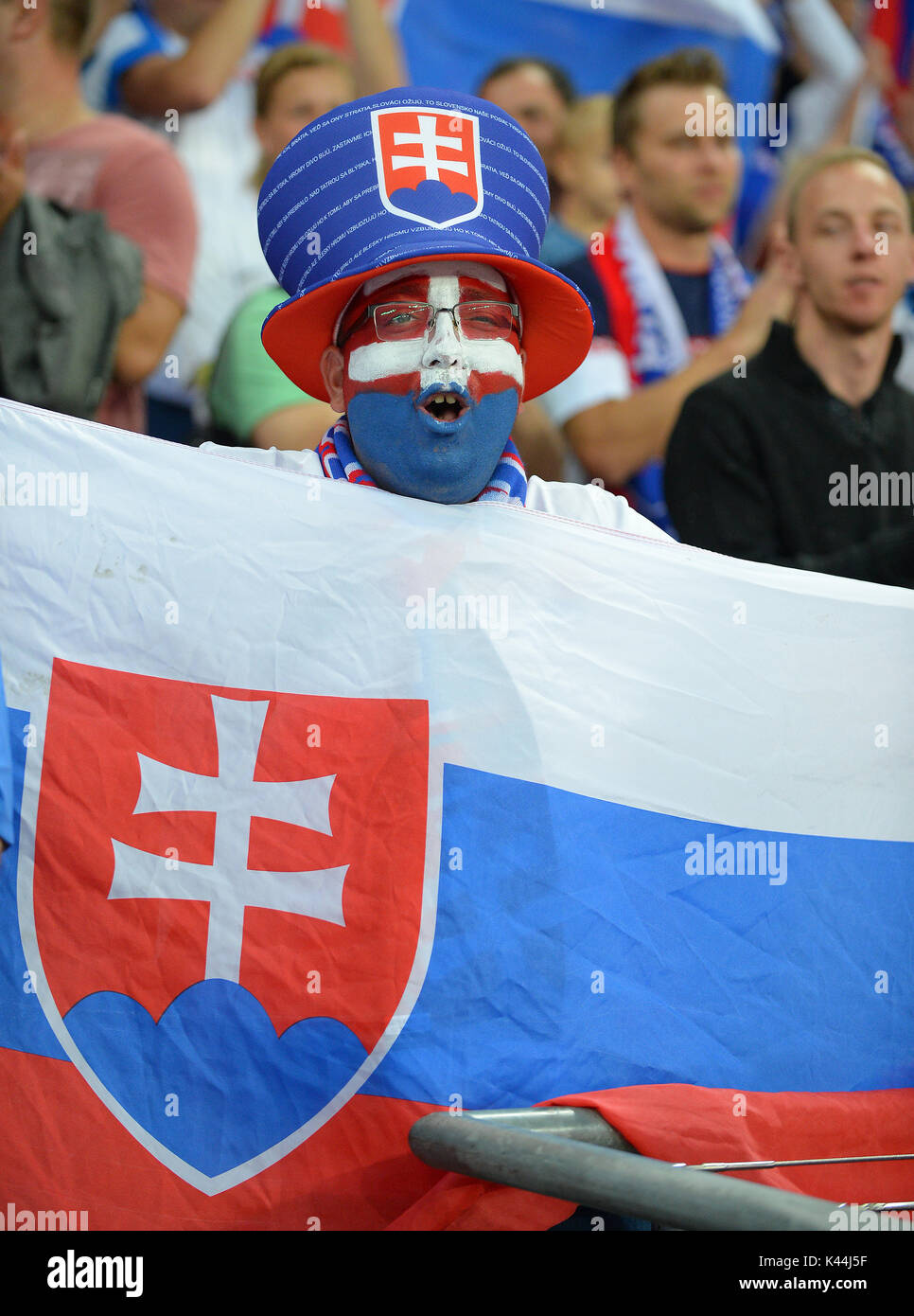 A SLOVAKIA FAN ENGLAND V SLOVAKIA WEMBLEY STADIUM LONDON ENGLAND 04 ...