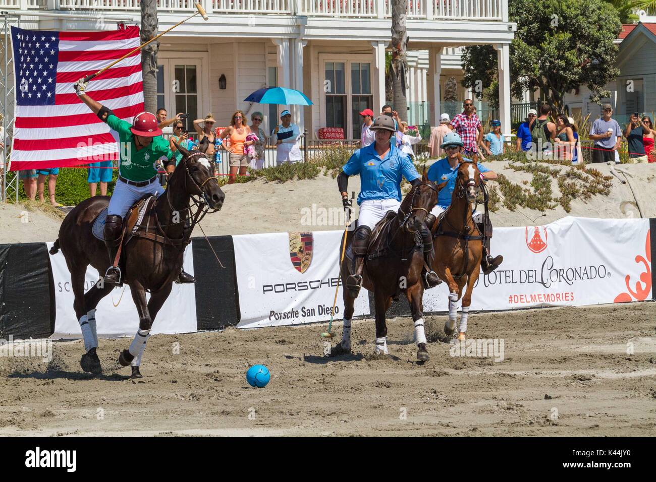 Usa. 2nd Sep, 2017. Polo returns to the warm sands of San Diego. seen ...