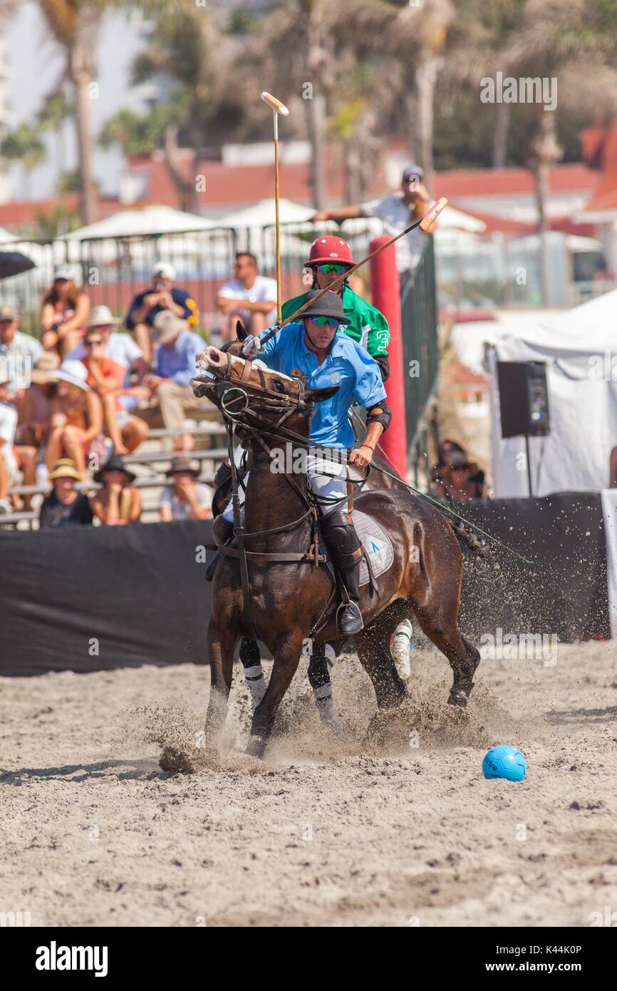 Usa. 2nd Sep, 2017. Polo returns to the warm sands of San Diego. seen ...