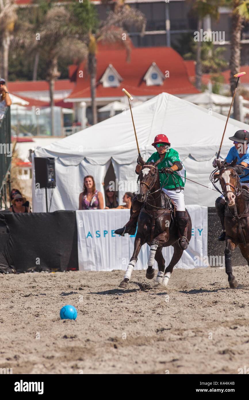 Usa. 2nd Sep, 2017. Polo returns to the warm sands of San Diego. seen ...