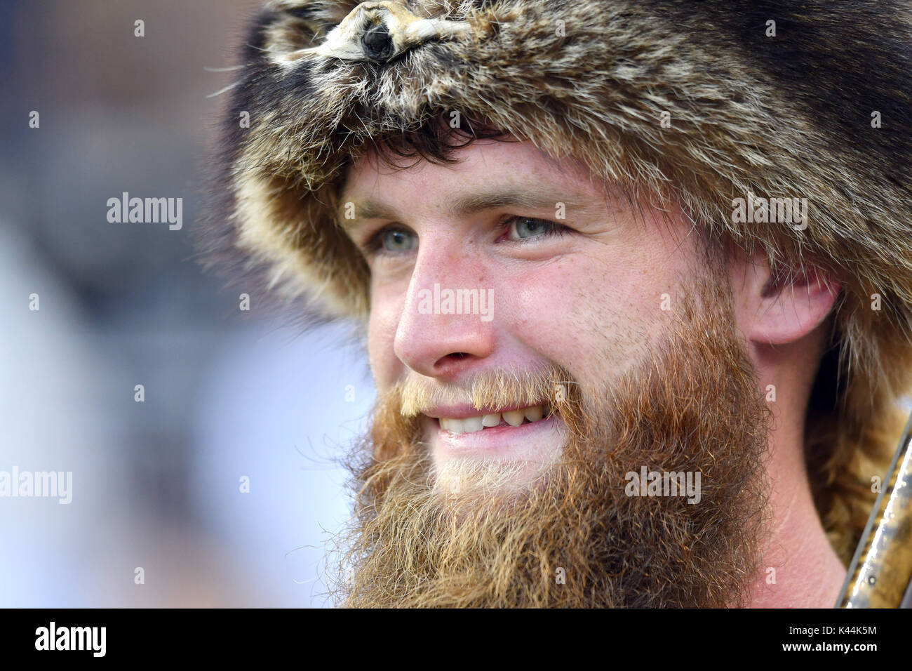 Landover, Maryland, USA. 3rd Sep, 2017. TROY CLEMONS, the West Virginia ...