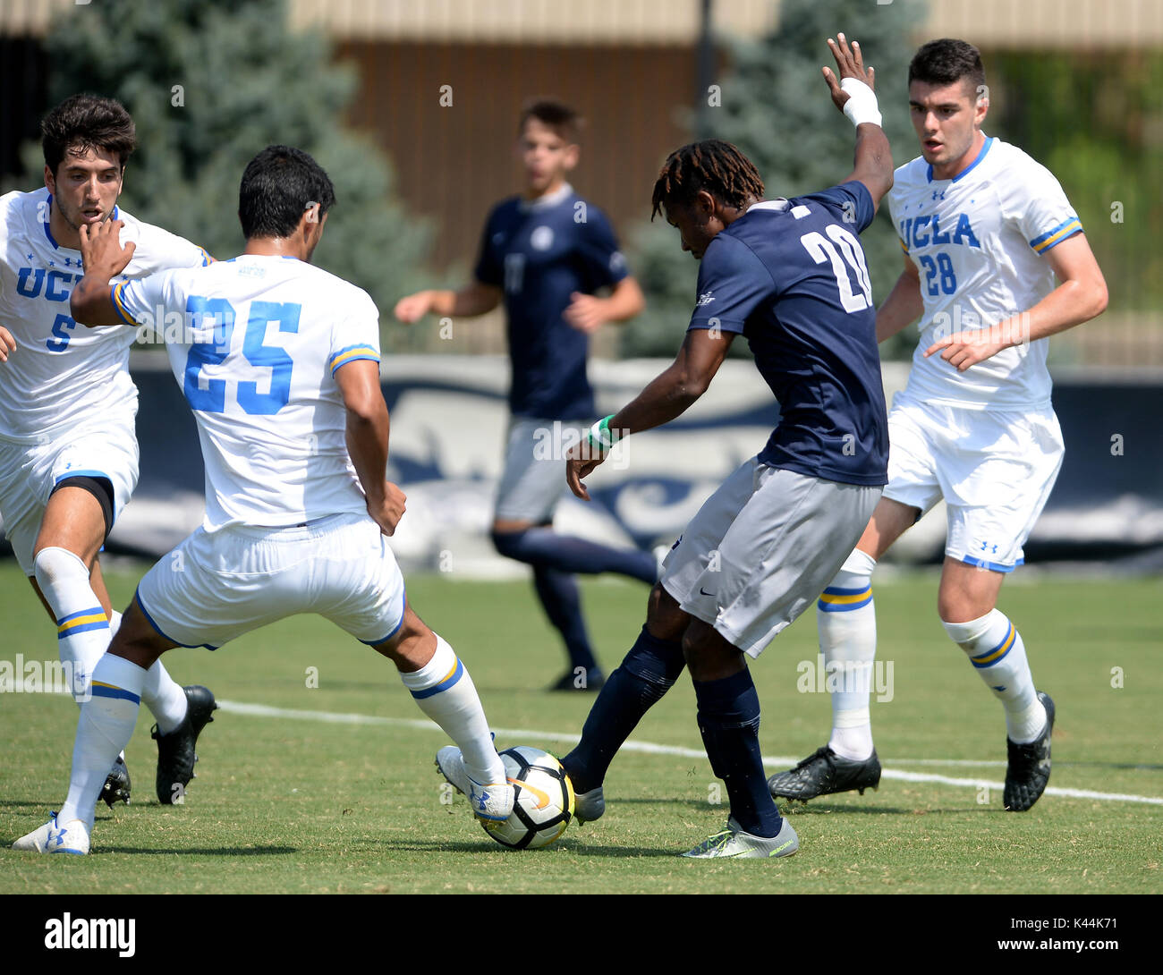 Washington, DC, USA. 4th Sep, 2017. 20170904 - UCLA midfielder JOAB ...