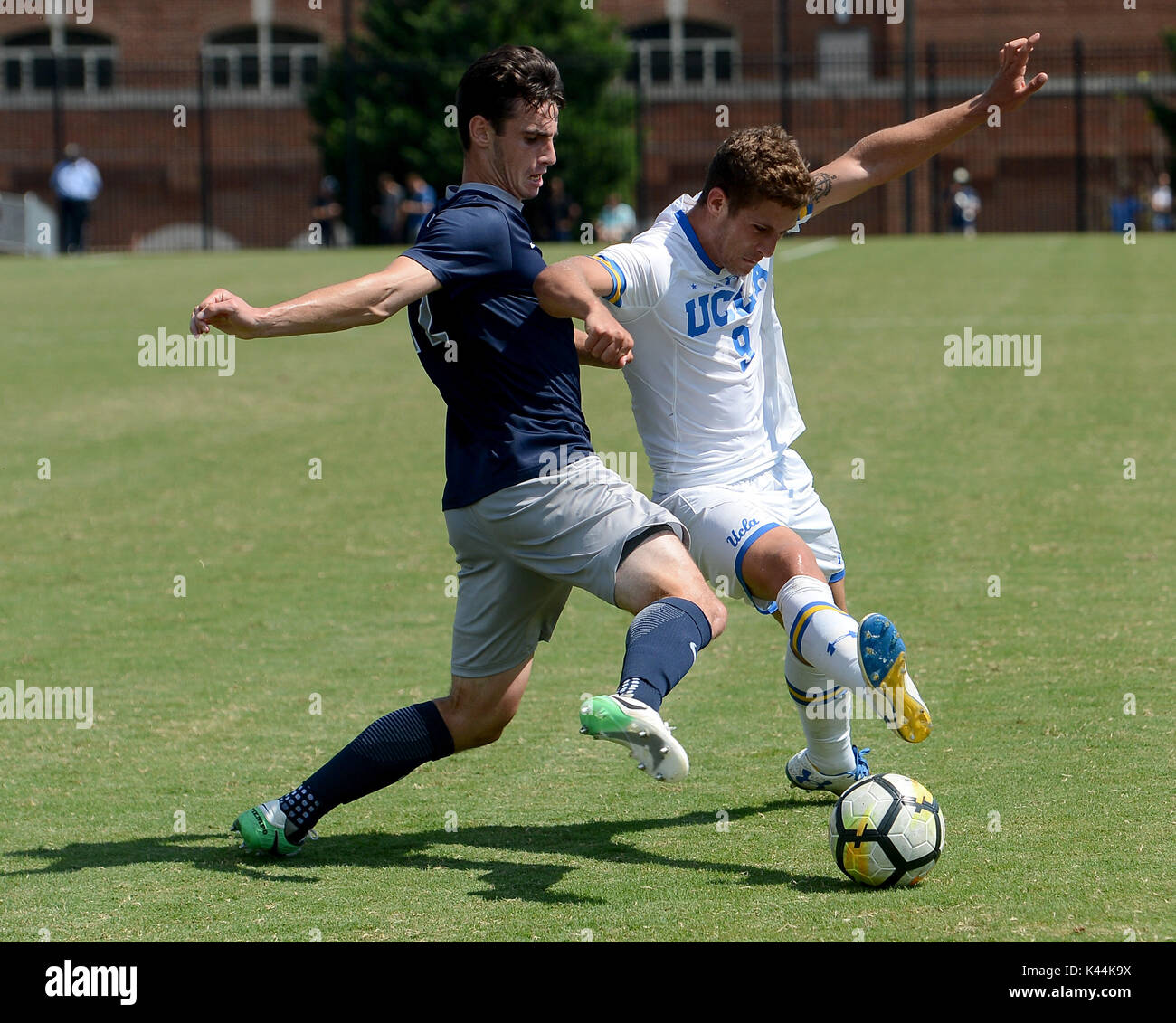 Washington, DC, USA. 4th Sep, 2017. 20170904 - Georgetown midfielder ...