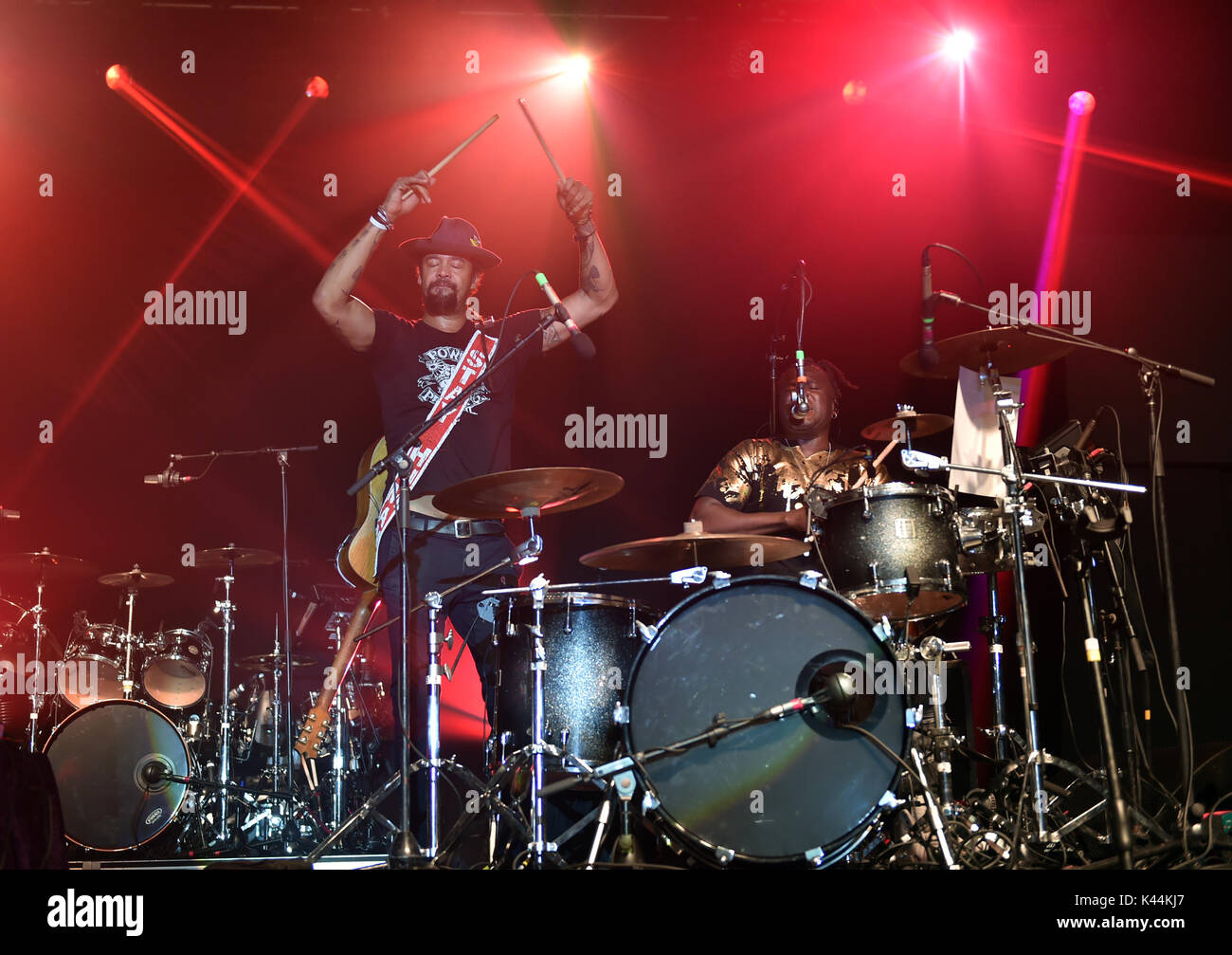 Virginina Beach, VIRGINIA, USA. 2nd Sep, 2017. MICHAEL FRANTI AND ...