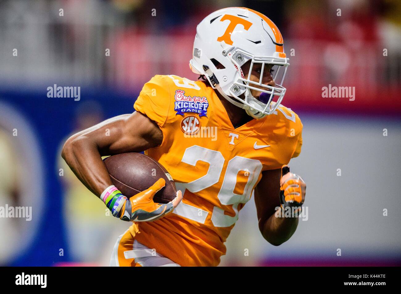 Tennessee defensive back Evan Berry (29) during the NCAA Chick-fil-A ...