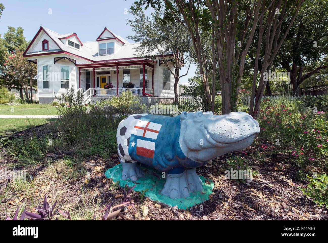 Hutto, Texas, USA. 04th Sep, 2017. In 1915, according to local legend ...