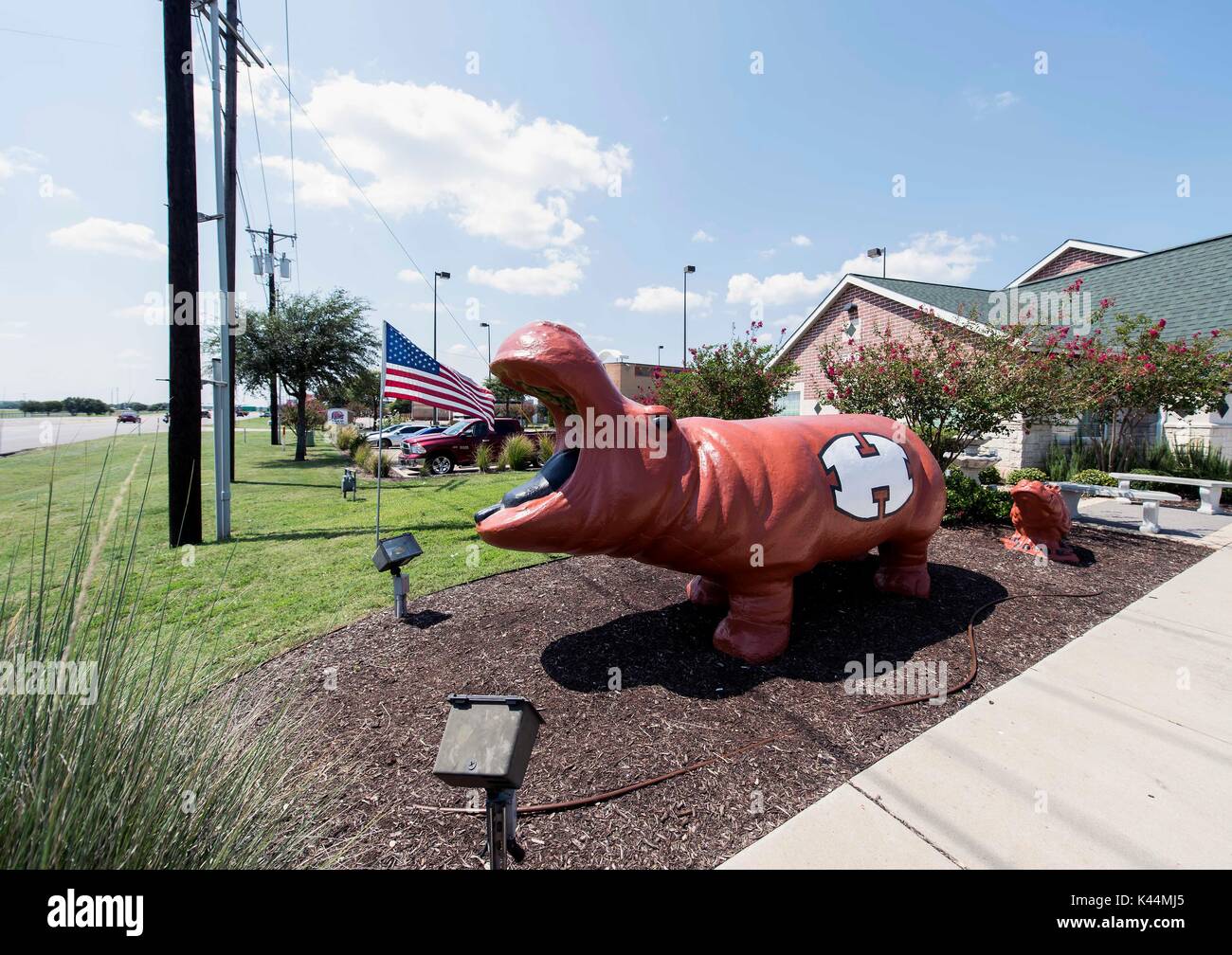 Hutto, Texas, USA. 04th Sep, 2017. In 1915, according to local legend ...