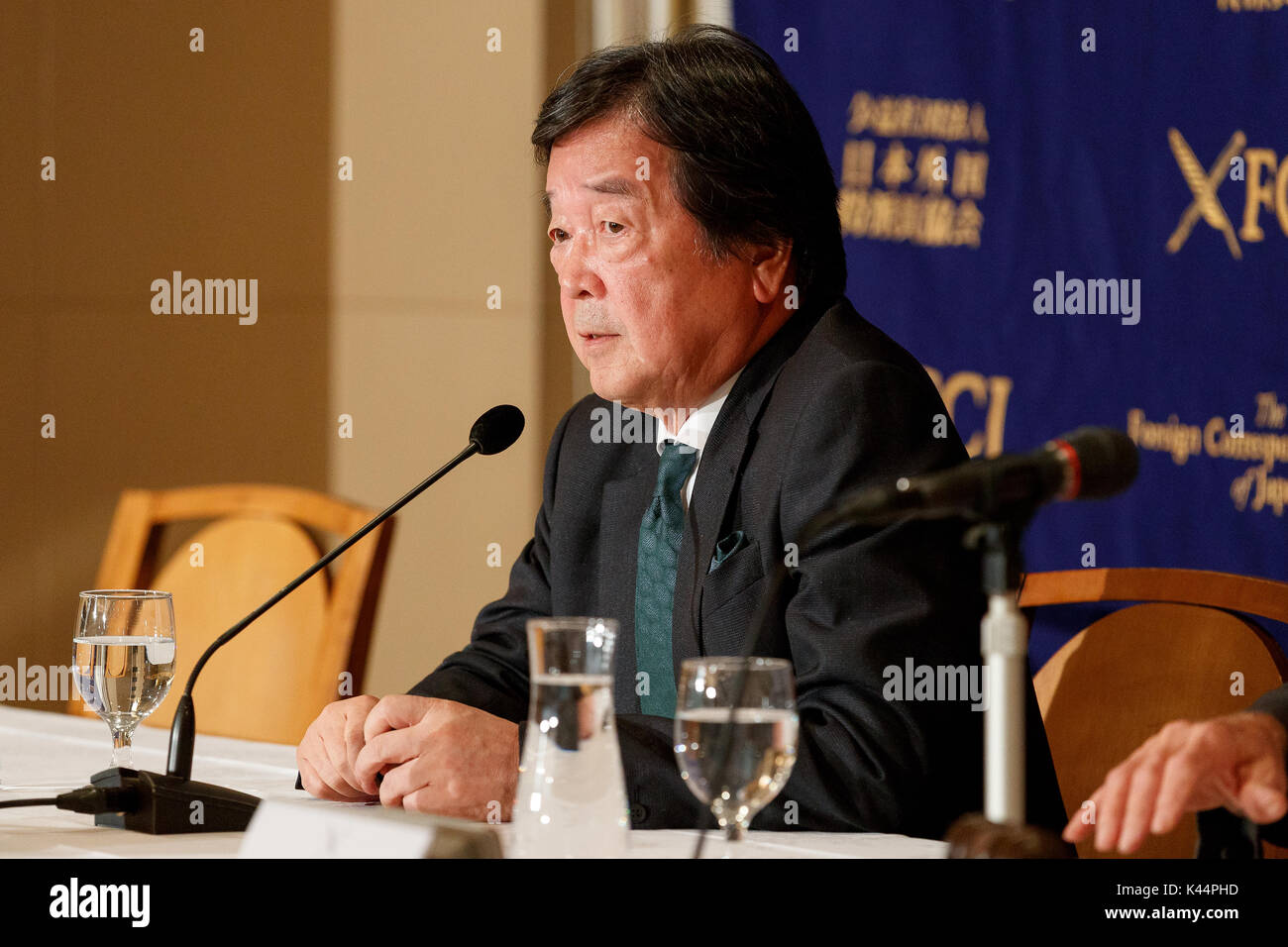 Tokyo, Japan. 5th Sept, 2017. Former Foreign Ministry official Hitoshi ...