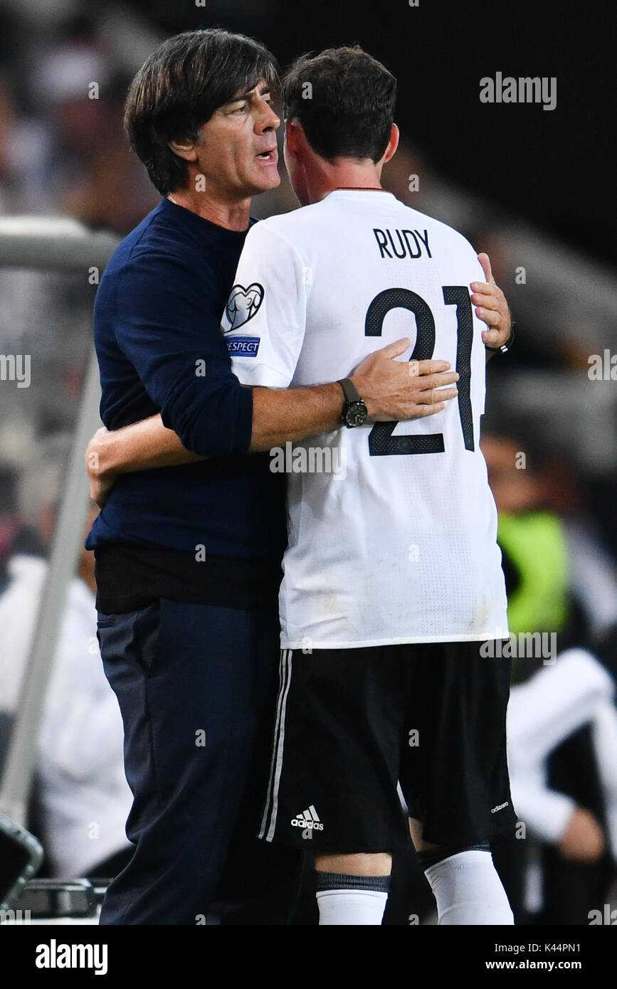 Stuttgart, Germany. 04th Sep, 2017. Germany's head coach Joachim Loew ...