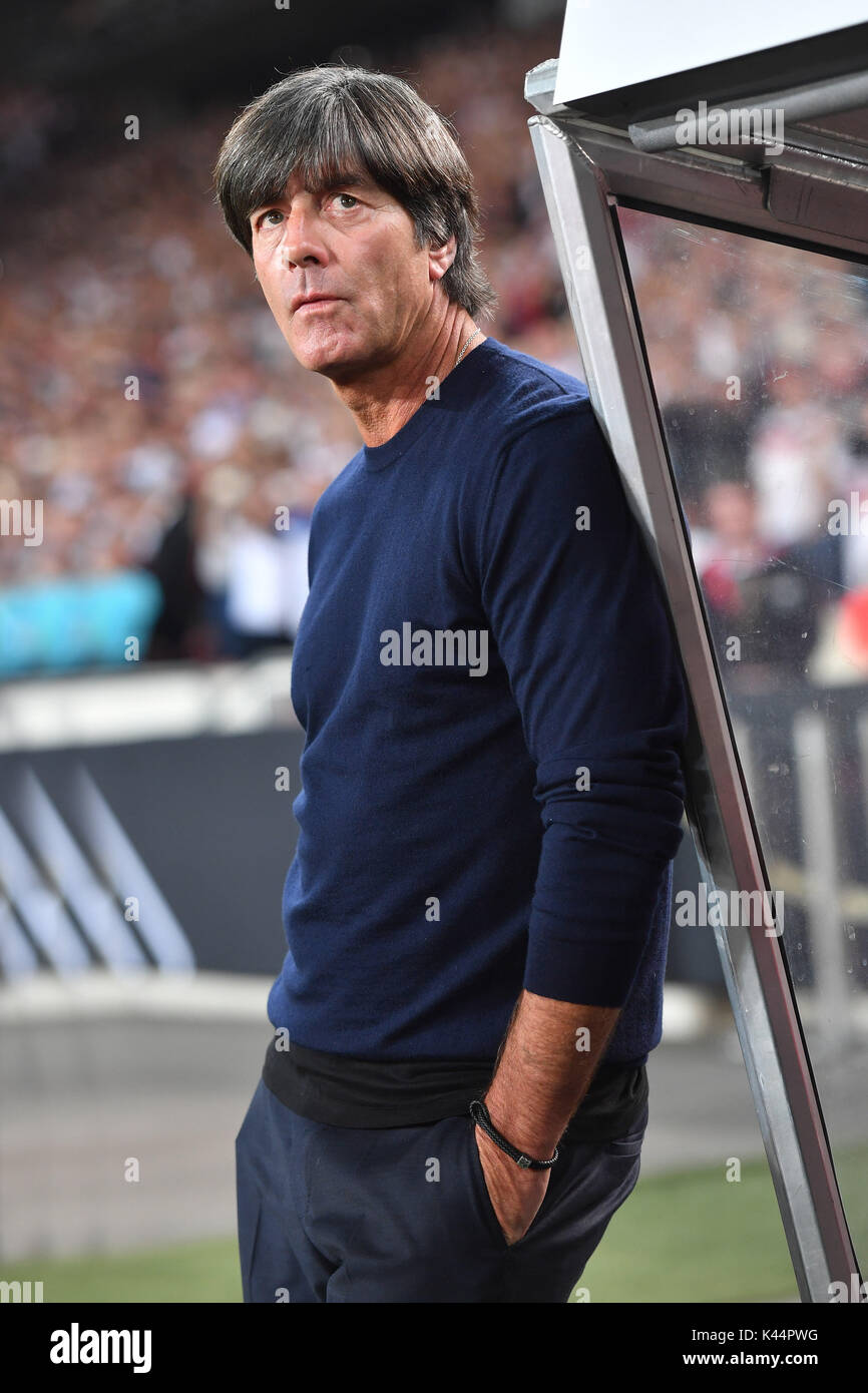 Stuttgart, Deutschland. 04th Sep, 2017. Bundestrainer Joachim Jogi LOEW ...