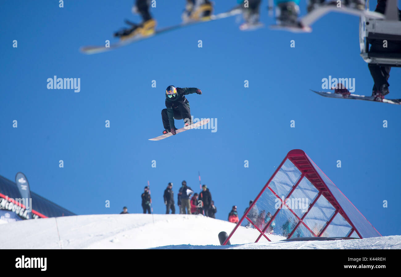 3rd September 2017 , Central Otago, New Zealand; FIS Snowboard World ...