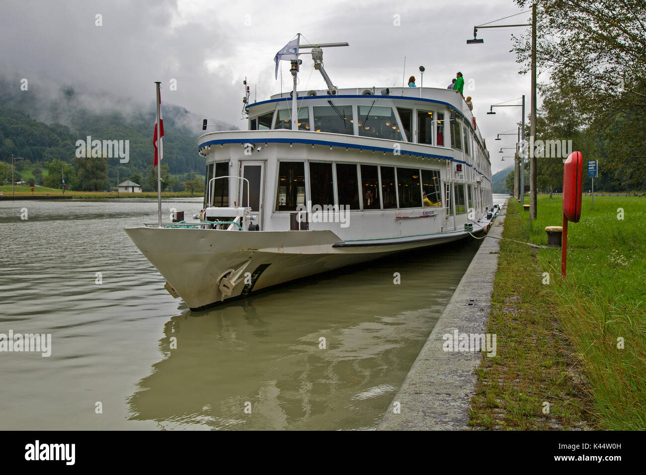 The River Danube at Passau, Bavaria, Germany Stock Photo - Alamy
