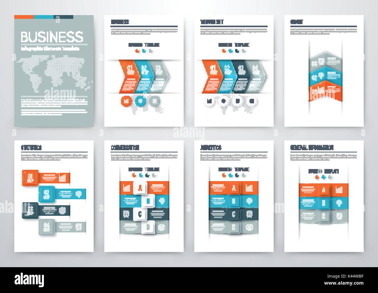 Color elements for infographics Stock Vector Image & Art - Alamy