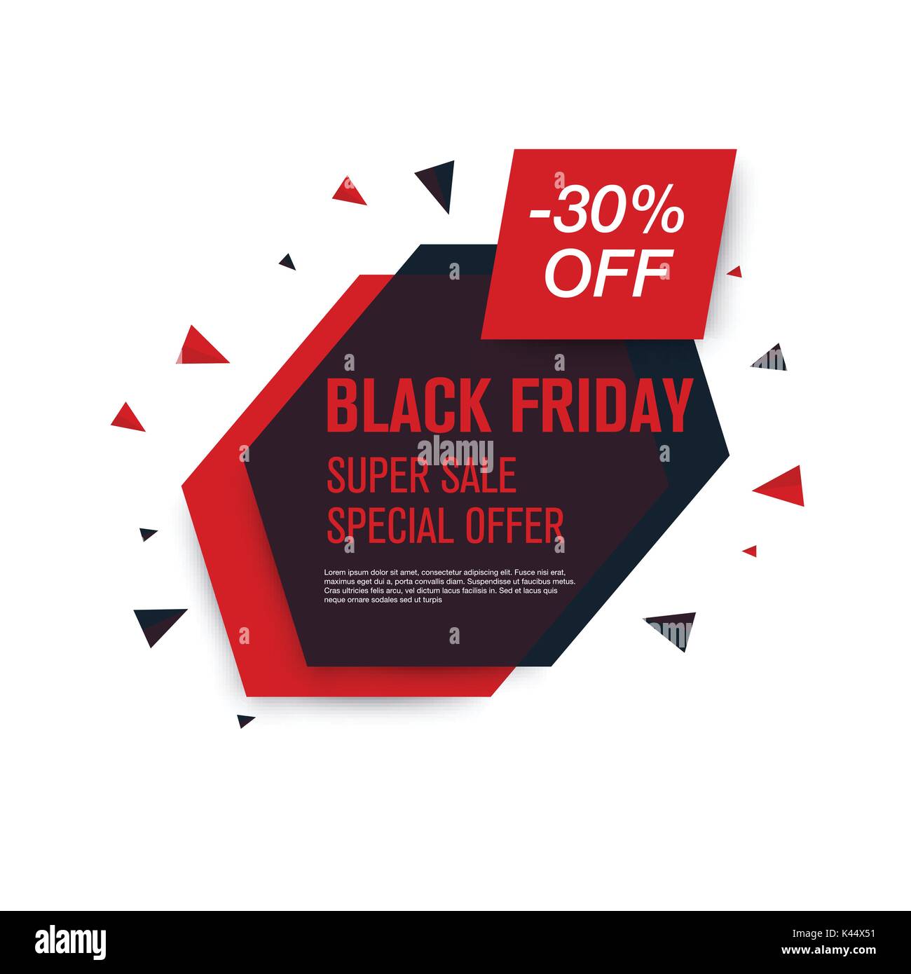 Black friday sale label Stock Vector Image & Art - Alamy