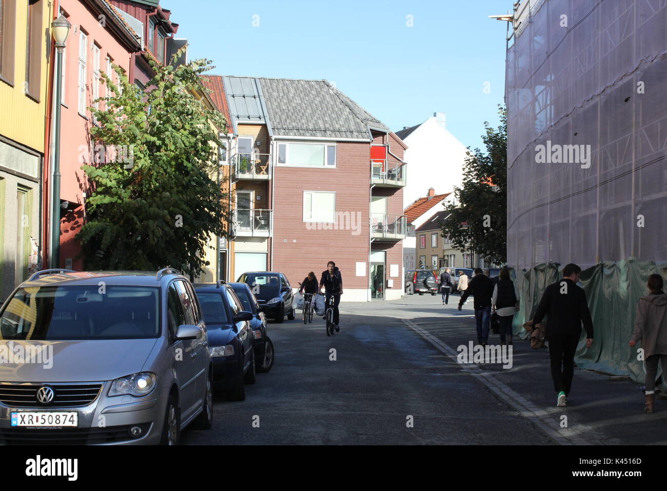 old city bridge,nidelva bakklandet trondheim Stock Photo - Alamy