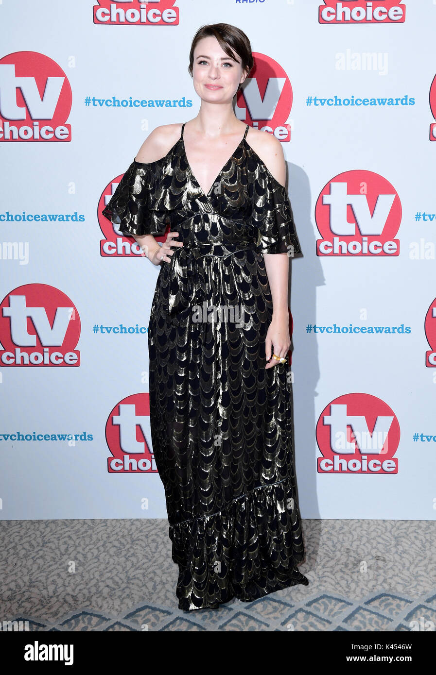 Jennifer kirkby attending tv choice awards 2017 held dorchester hotel ...