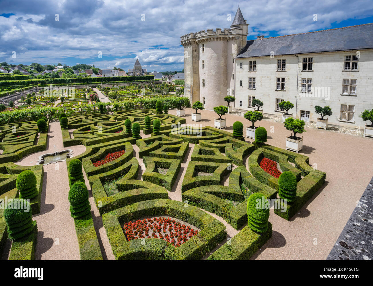 Chateau de villandry france hi-res stock photography and images - Alamy