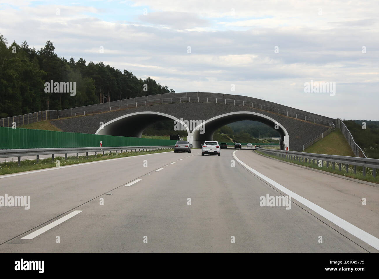 motorway in Germany Stock Photo - Alamy