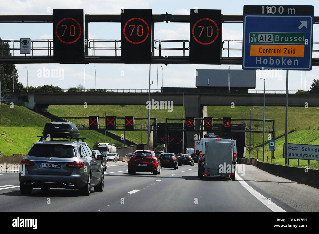 motorway in Germany Stock Photo - Alamy