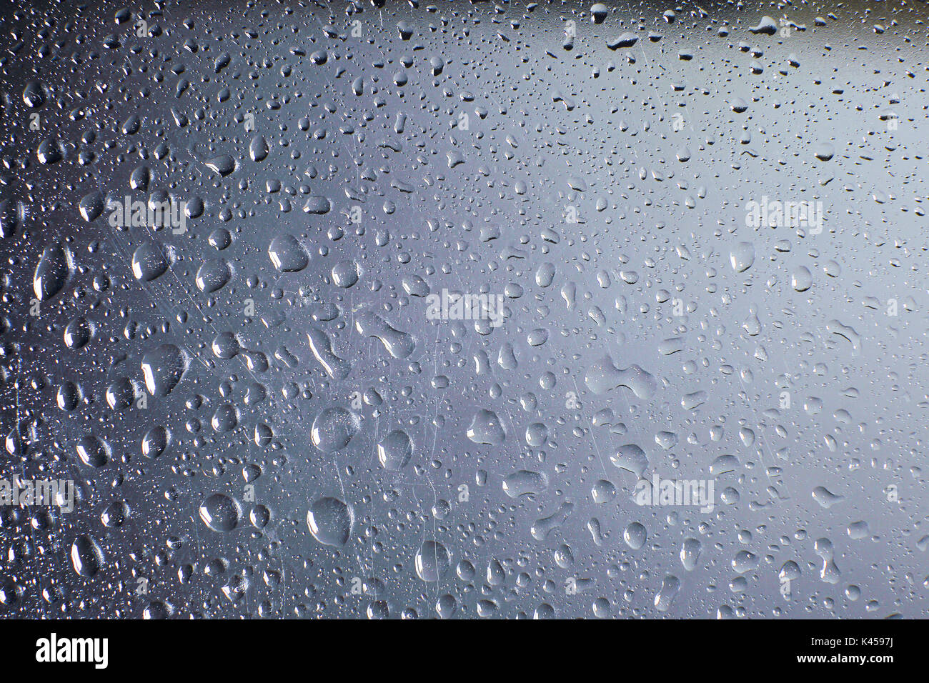 Drops of rain on the window Stock Photo - Alamy