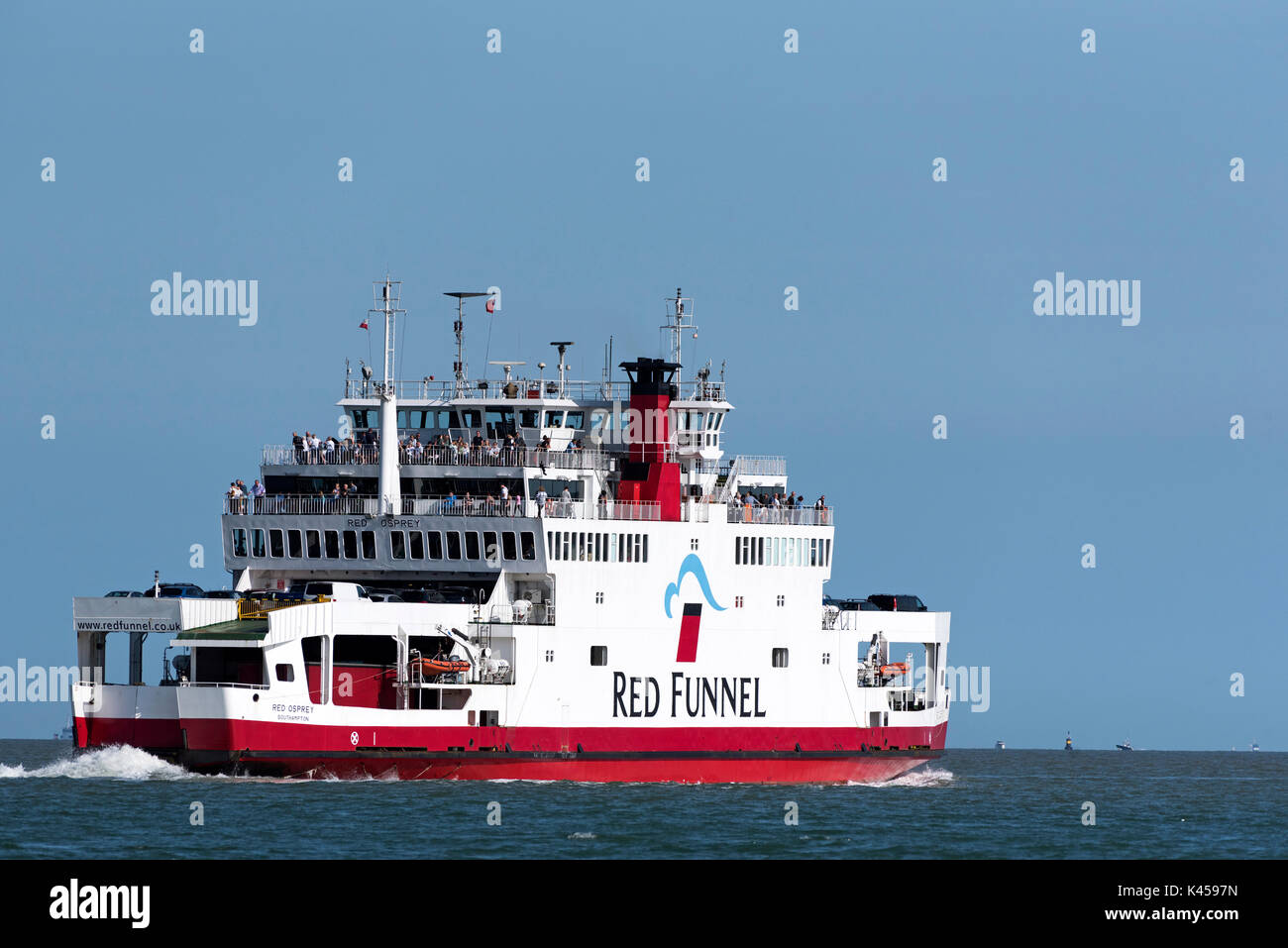 Red osprey passenger ferry hi-res stock photography and images - Alamy