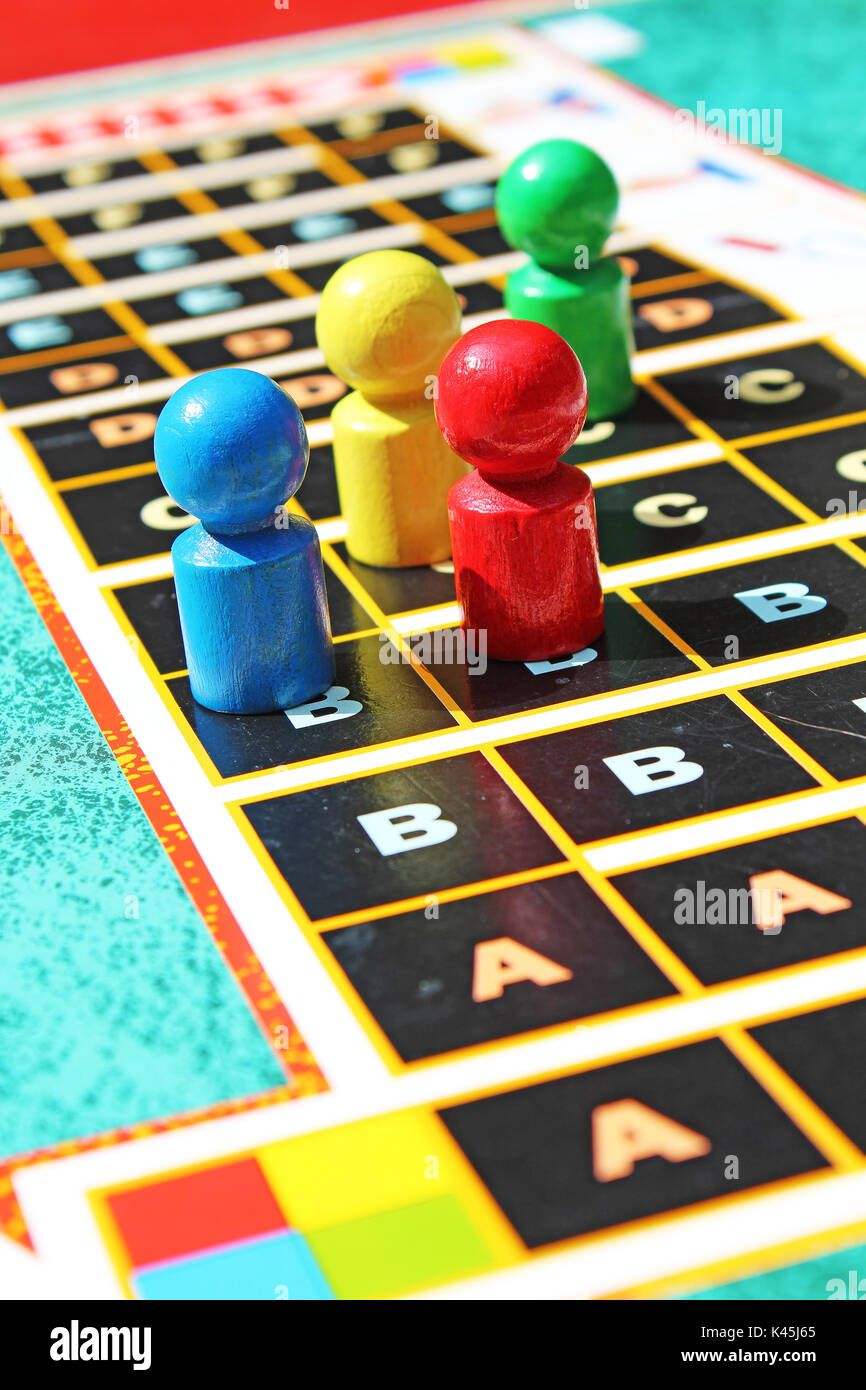 Activity board game Stock Photo - Alamy