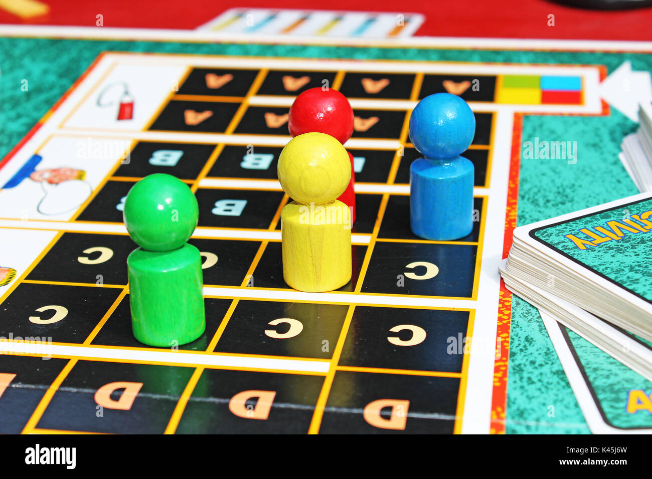 Activity board game Stock Photo - Alamy